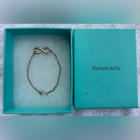 Tiffany & Co. | Jewelry | Tiffany Co Rubedo Gold Infinity Bracelet ...
